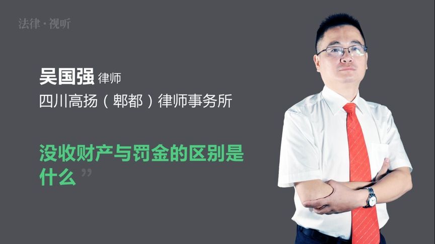 没收财产与罚金的区别是什么