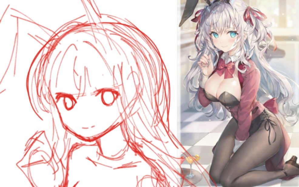 【画世界】扣了几个月的临摹: 完 全 不 像