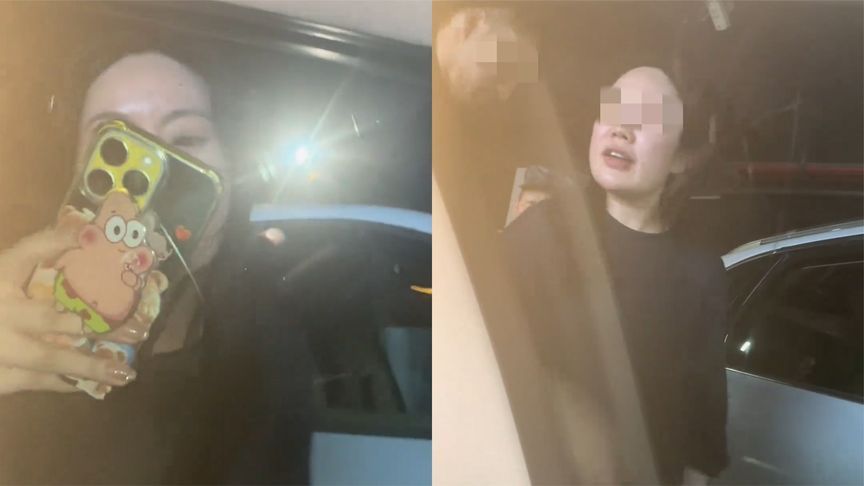 保时捷女司机撞车不道歉反恐吓吓哭小孩:撞死你,也就20万的事