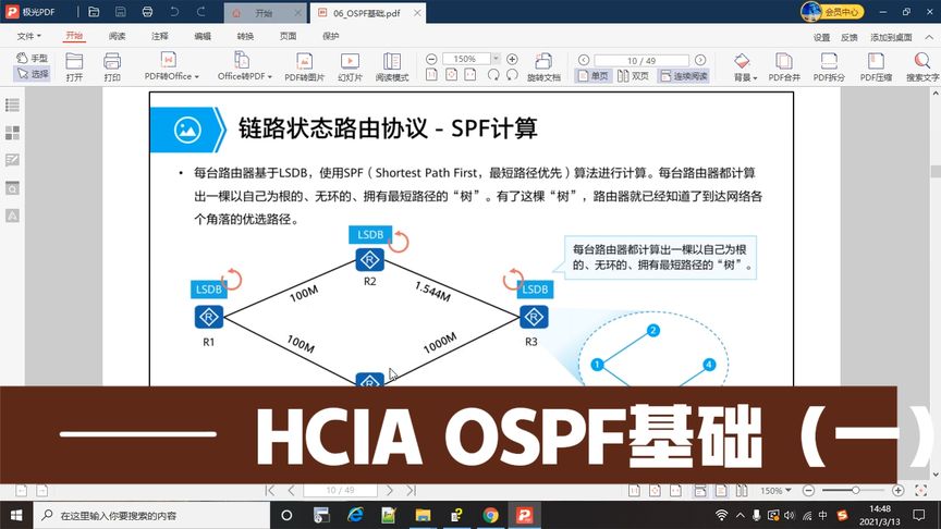 HCIA DATACOM 路由交换课程 06_OSPF协议基础(一)OSPF协议概述