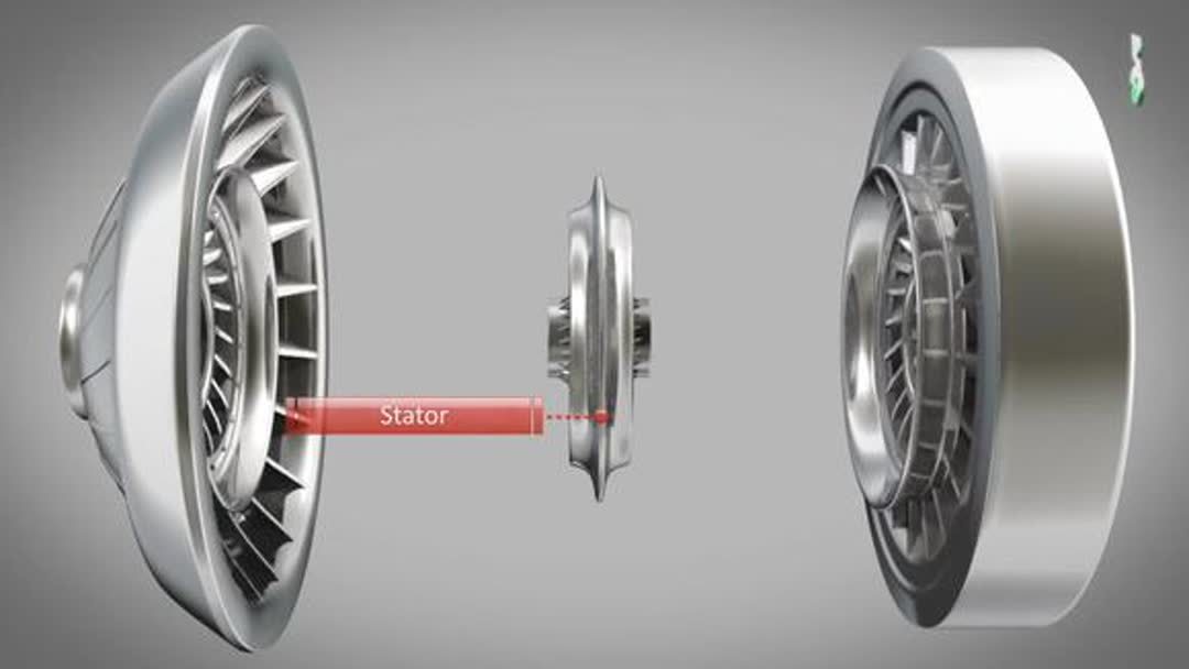 自动挡的液力变矩器是如何工作的,高清3D动画演示