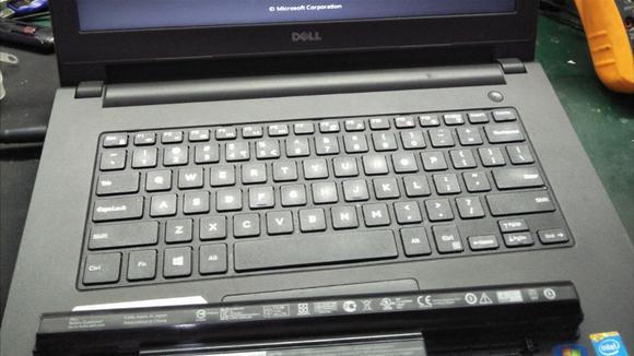 DELL14-3446笔记本电池可以开机,外接电源不能开机