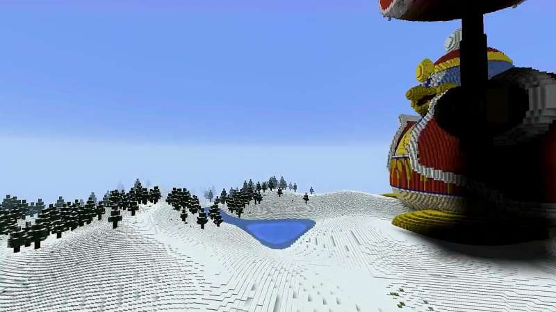 我的世界游戏动画:巨型抽水马桶