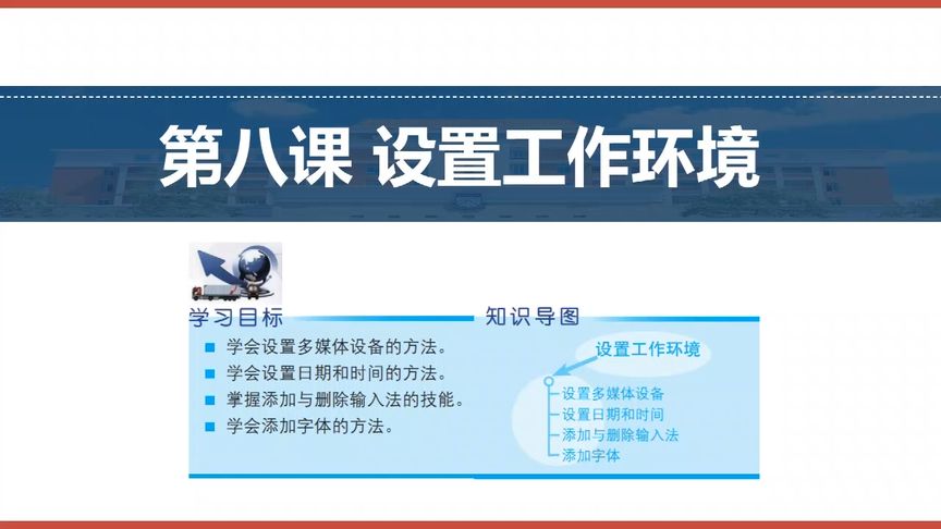 粤教版信息技术七年级上第8课设置工作环境 #粤教版 #信息技术