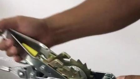 无锡欧贝特起重机械【邦强紧线器】使用方法