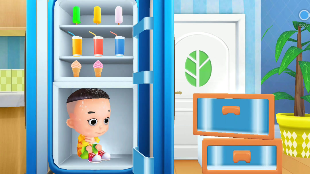 大头儿子小头爸爸 冰箱不能乱使用 居家安全游戏