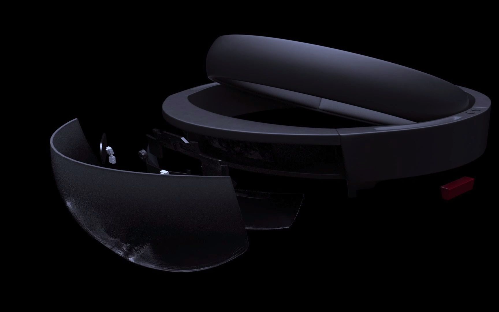 AR眼镜建模渲染练习