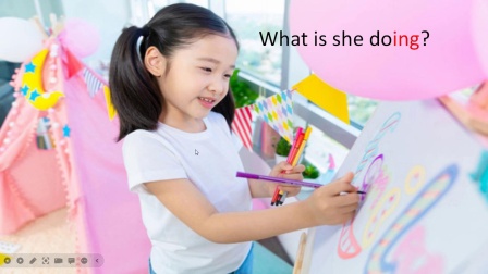 小学英语 现在进行时 梁起秋微课