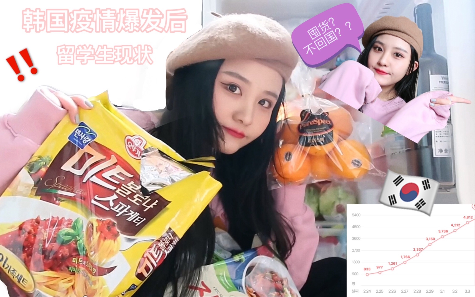 韩国疫情爆发|留学生囤粮大作战|自我隔离应该是安全的吧?我们为什么...