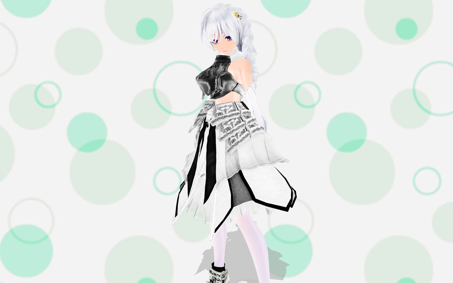 【MMD】【原创人物】艾米莉亚·S·旦(骑士装)(Masked bitcH)(片段