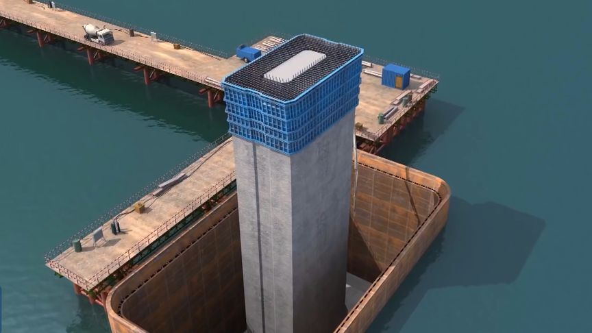 平均海水深度37米,港珠澳跨海大桥,桥墩是如何建造的?