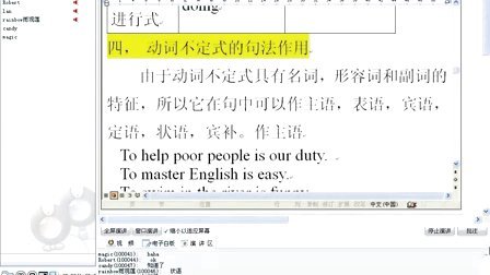 语法入门班14课 动词不定式 上