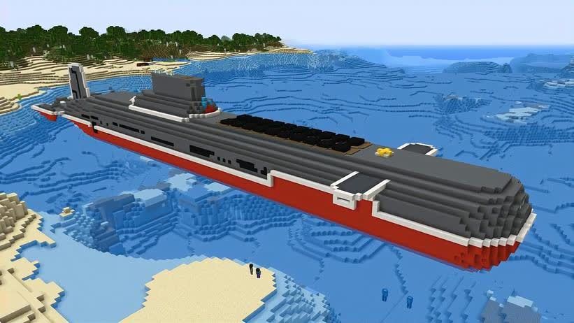 MC动画:如何在我的世界中建造潜艇