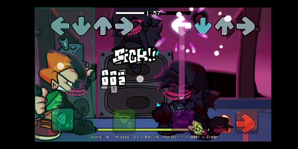 fnf 黑暗碰撞模组第二阶段通关