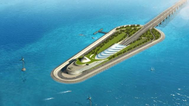 世界最长的跨海大桥,为什么有一段是在海底?看完才明白