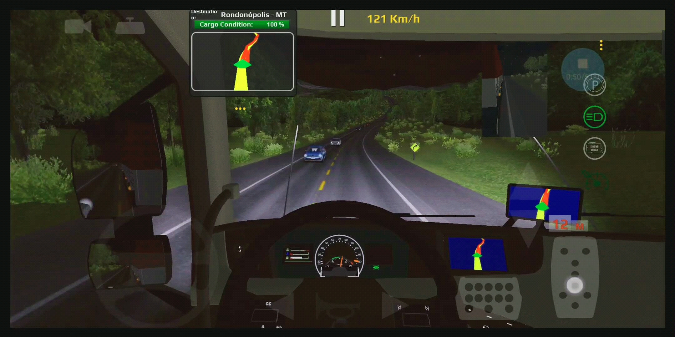 沃尔沃卡车狂飙山路【世界卡车模拟器手游】