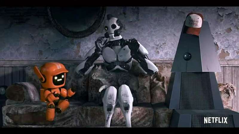 爱的死亡加动画里的机器人,原来这就是机器人的生活