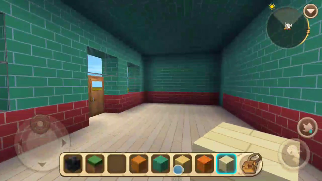 迷你世界房间太小得开个大窗户