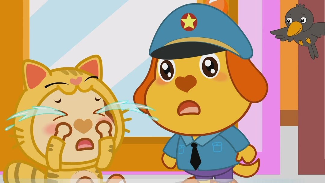 亲宝儿歌之安全教育 第11集 狗狗巡警