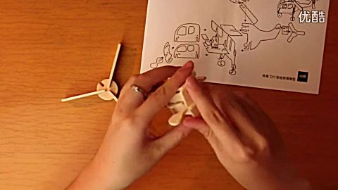 【儿童DIY模型拼装涂色】木制小直升飞机