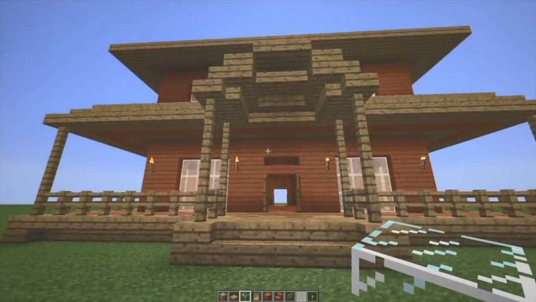 我的世界木屋建造教程二