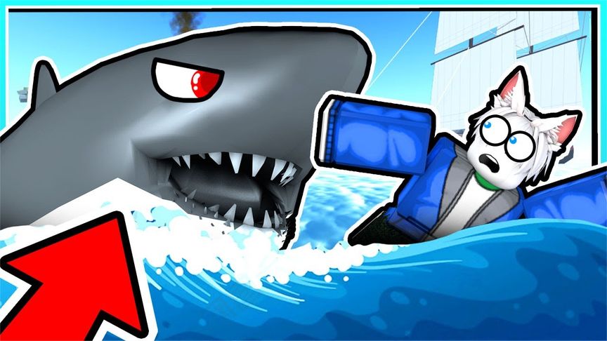 我的世界小白解说Roblox 在海上被追杀能成功逃离这大海吗