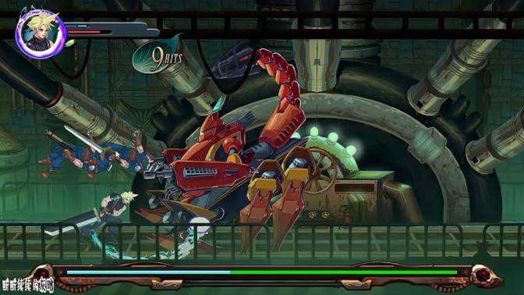 FF7,UNITY游戏引擎制作的小游戏,感觉和艾希有点像