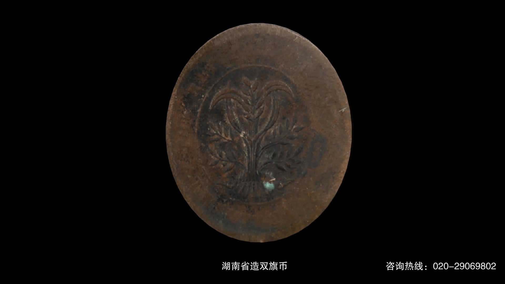湖南省造双旗币