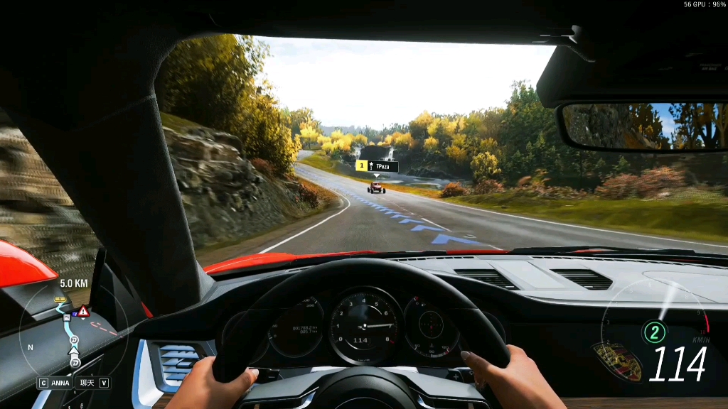 地平线4,秋季风景。漂亮就完了!赛车游戏❌,旅游模拟器√