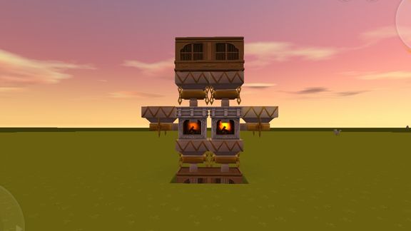 迷你世界:生存必备“自动烧矿机”小教程。