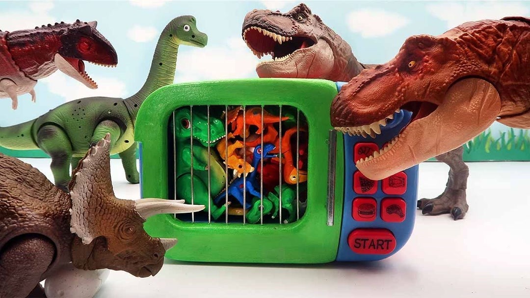 哈喽恐龙大战传说 第58集 魔术微波炉和恐龙玩具