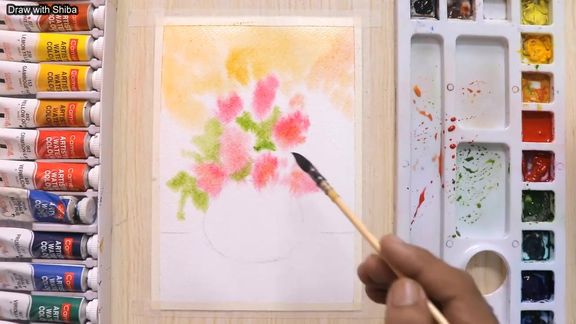 手残党的福音,教你如何画出玫瑰花!牛了!