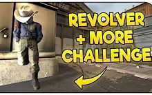 左轮手枪和其他可怕的武器挑战!【CSGO搞笑时刻】