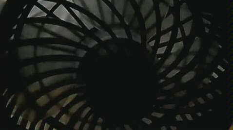 风扇旋转慢放