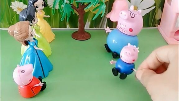 玩具动画:老师给乔治在学校里介绍新朋友