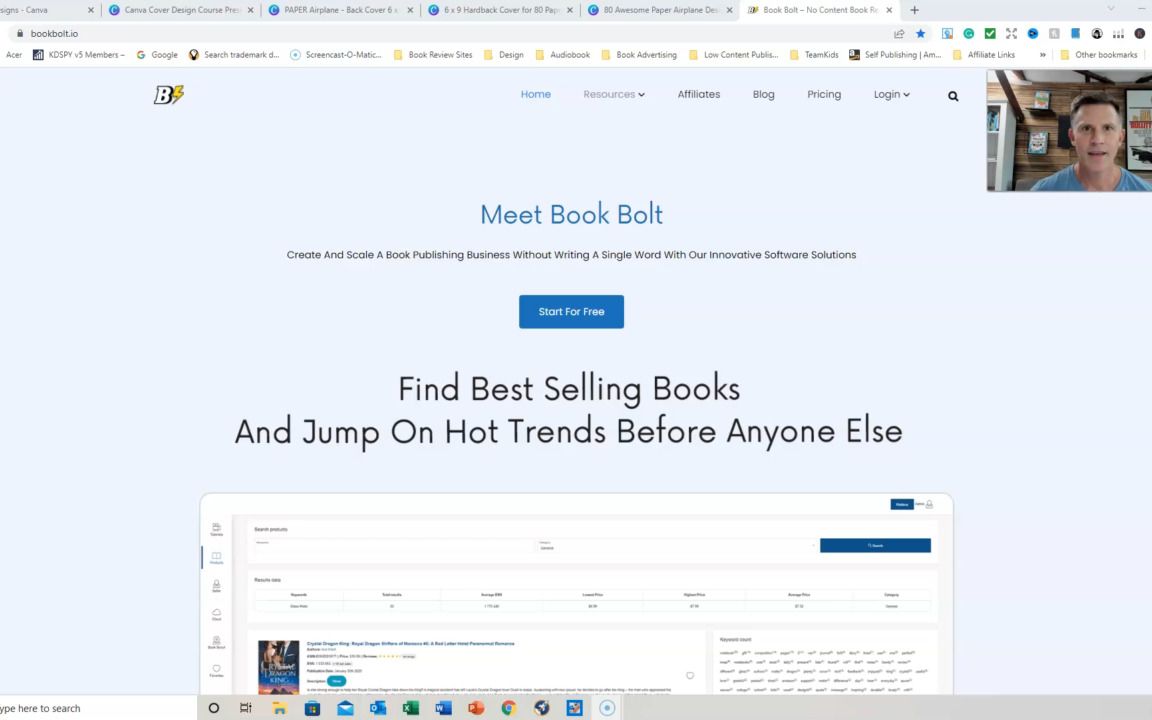 Canva设计Amazon KDP笔记本封面系列教程:用BookBolt进行封面设计