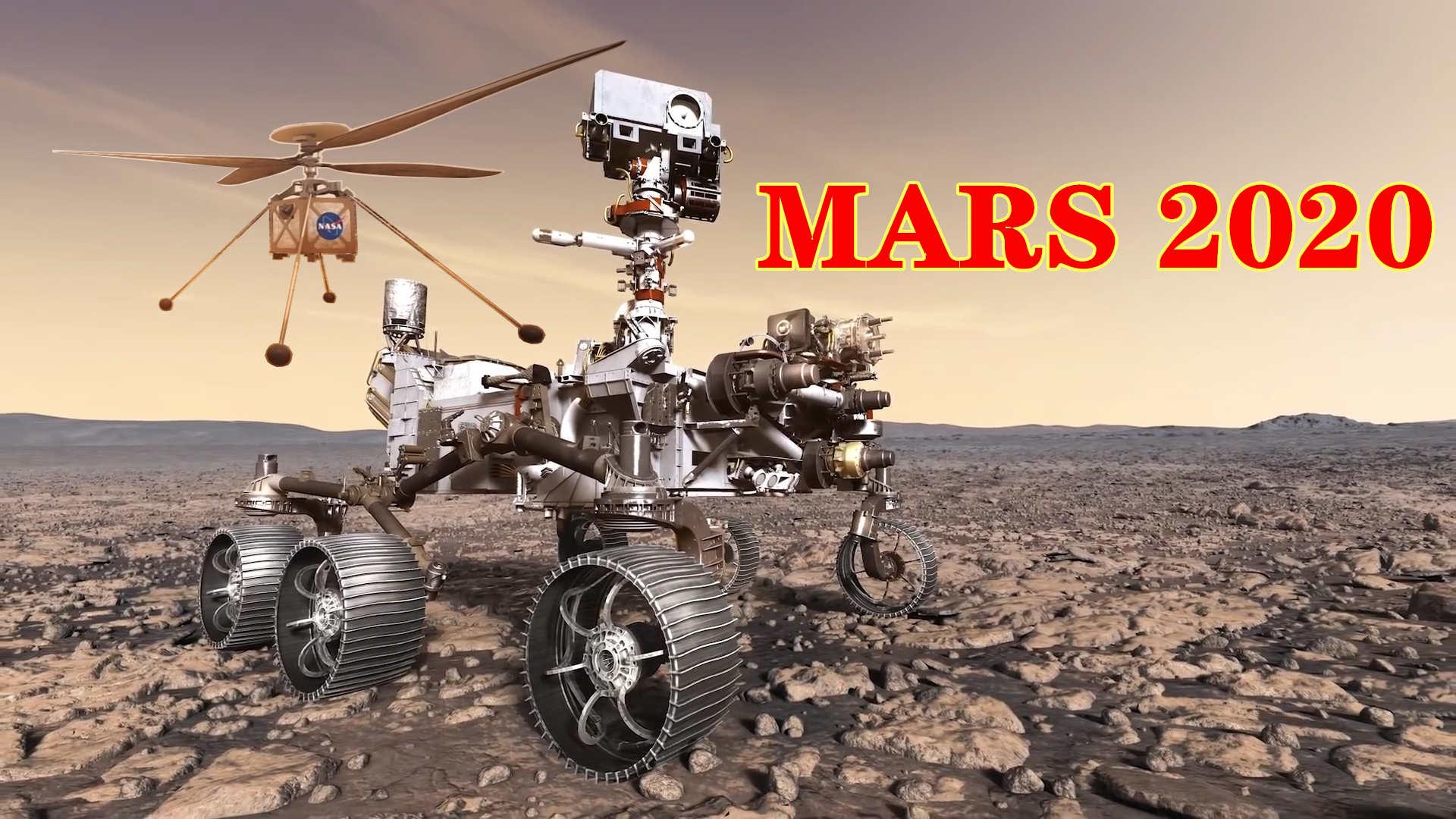 NASA最新火星车任务倒计时500天!将实验火星制氧和直升机伴飞