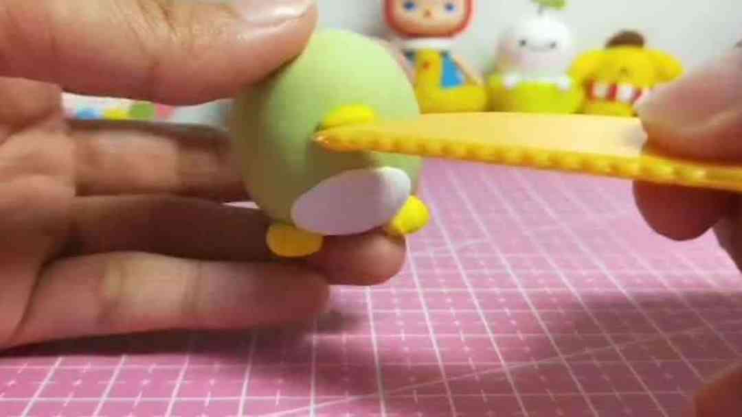 可爱的卡通小动物,制作非常简单