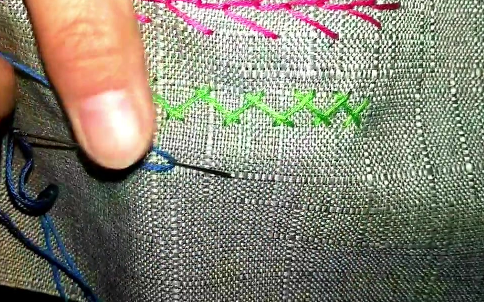 常用的六种手缝针法,简单易学,慢动作来了