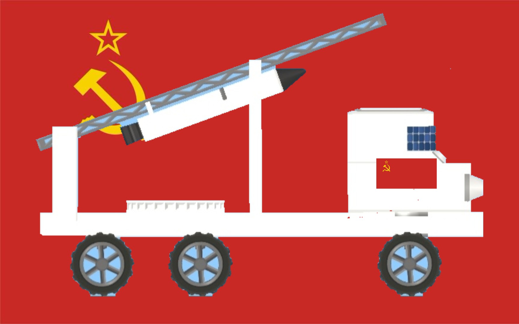 【航天模拟器】BM-13型喀秋莎火箭炮 (中仿)SFS-氢