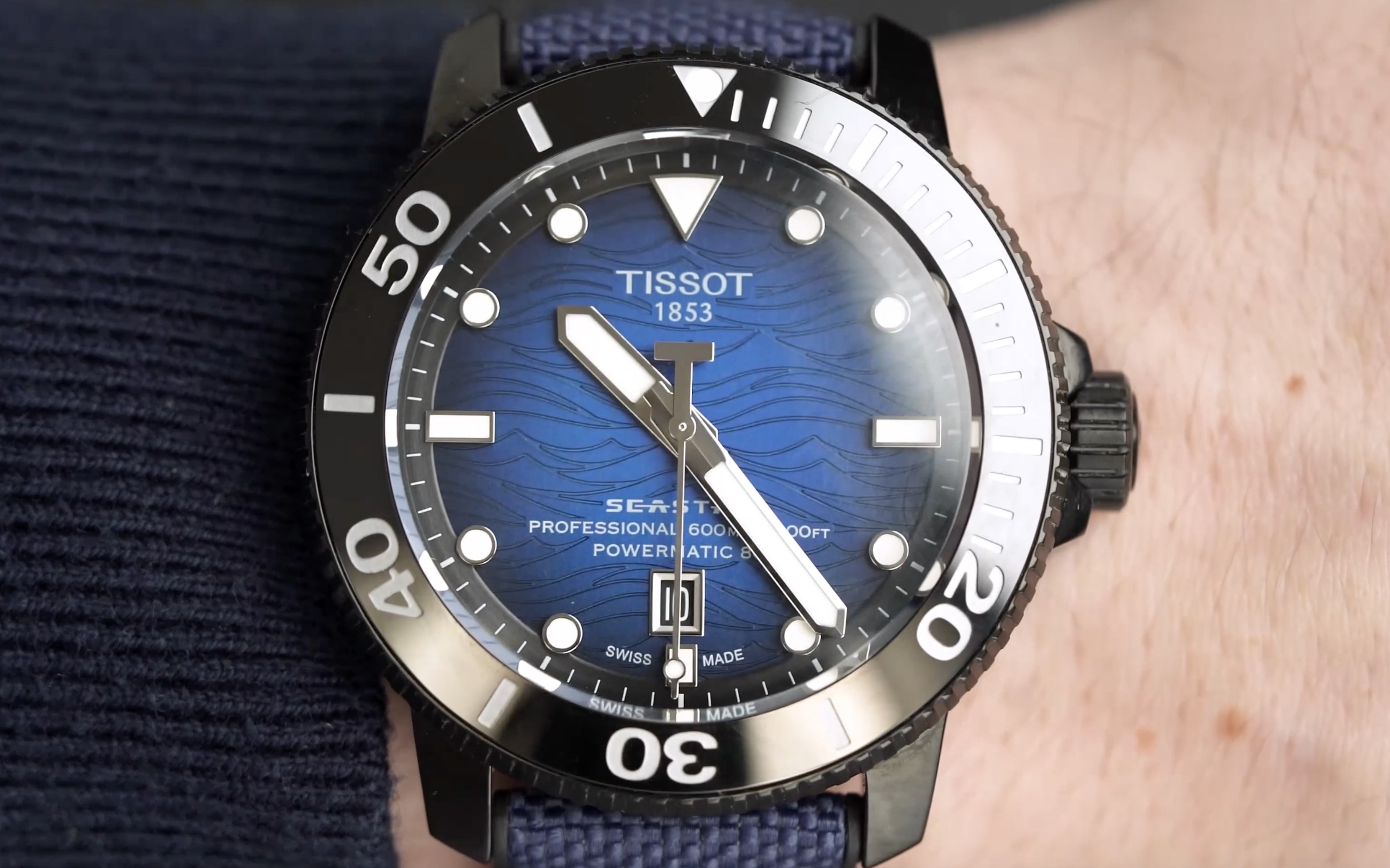 有史以来最好的TISSOT天梭潜水表?! Seastar海星2000 [@Chisholm ...