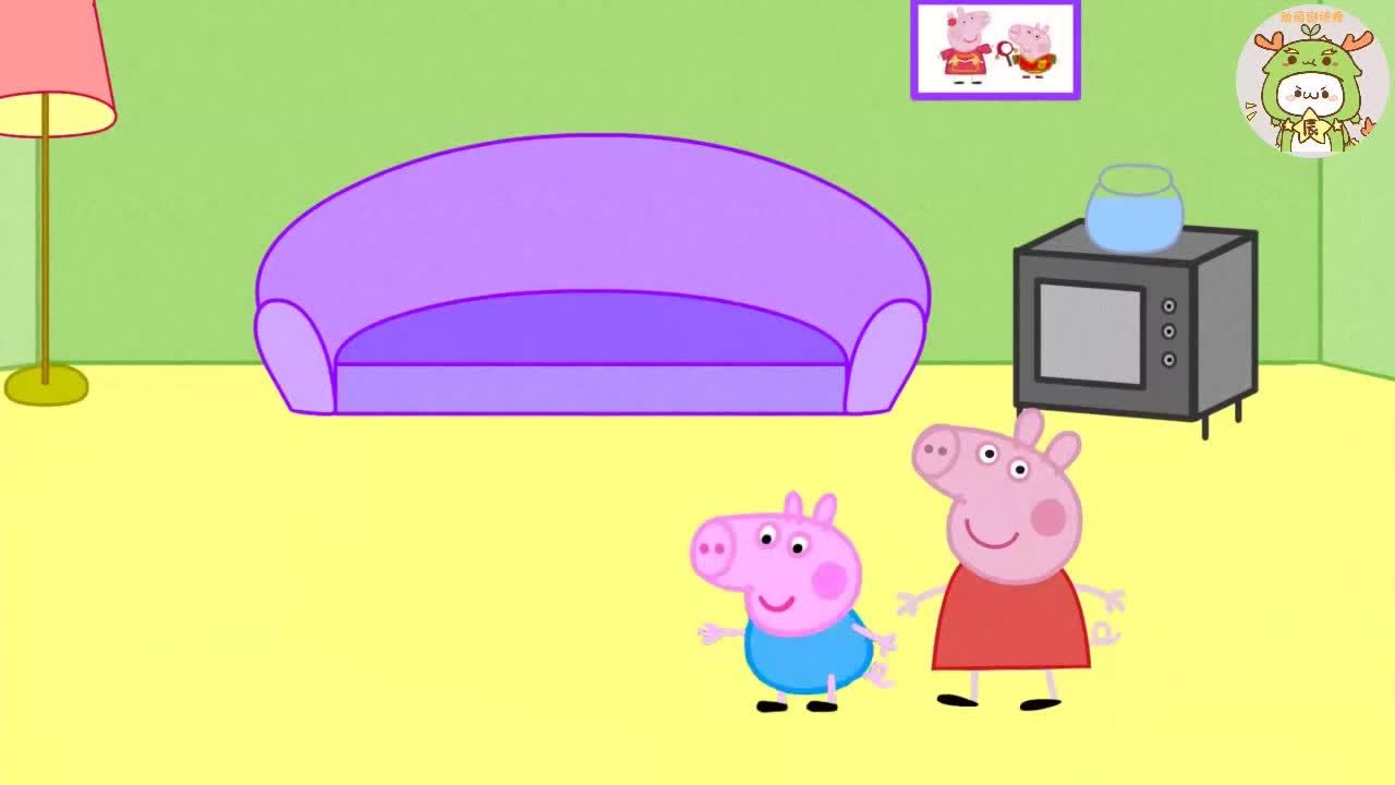 佩奇和乔治讲鬼故事恶作剧,理查德被吓哭了,动画剧场秀