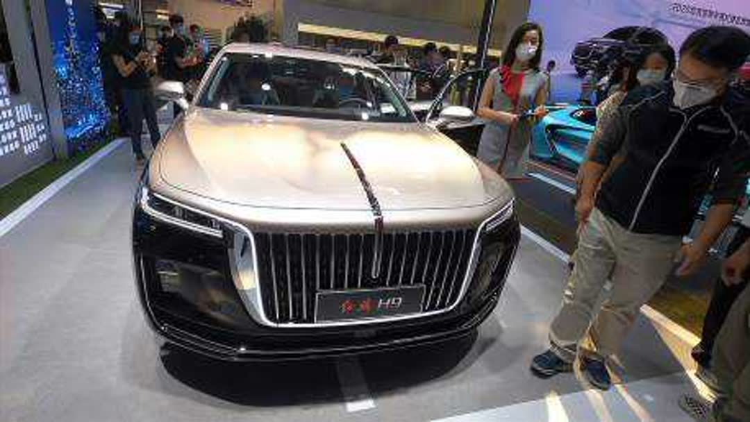 北京车展实拍红旗EHS9