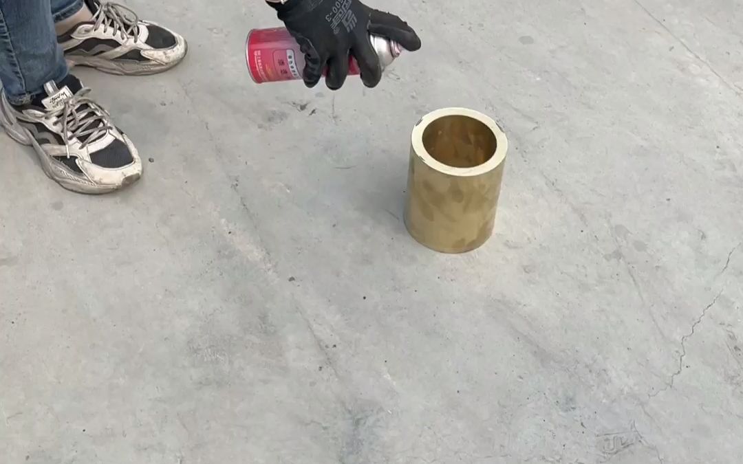 铸造铜件的着色探伤检测方法