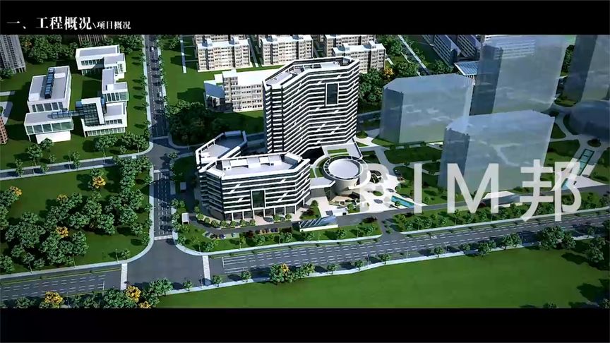 中建安装联想研发基地机电施工模拟动画