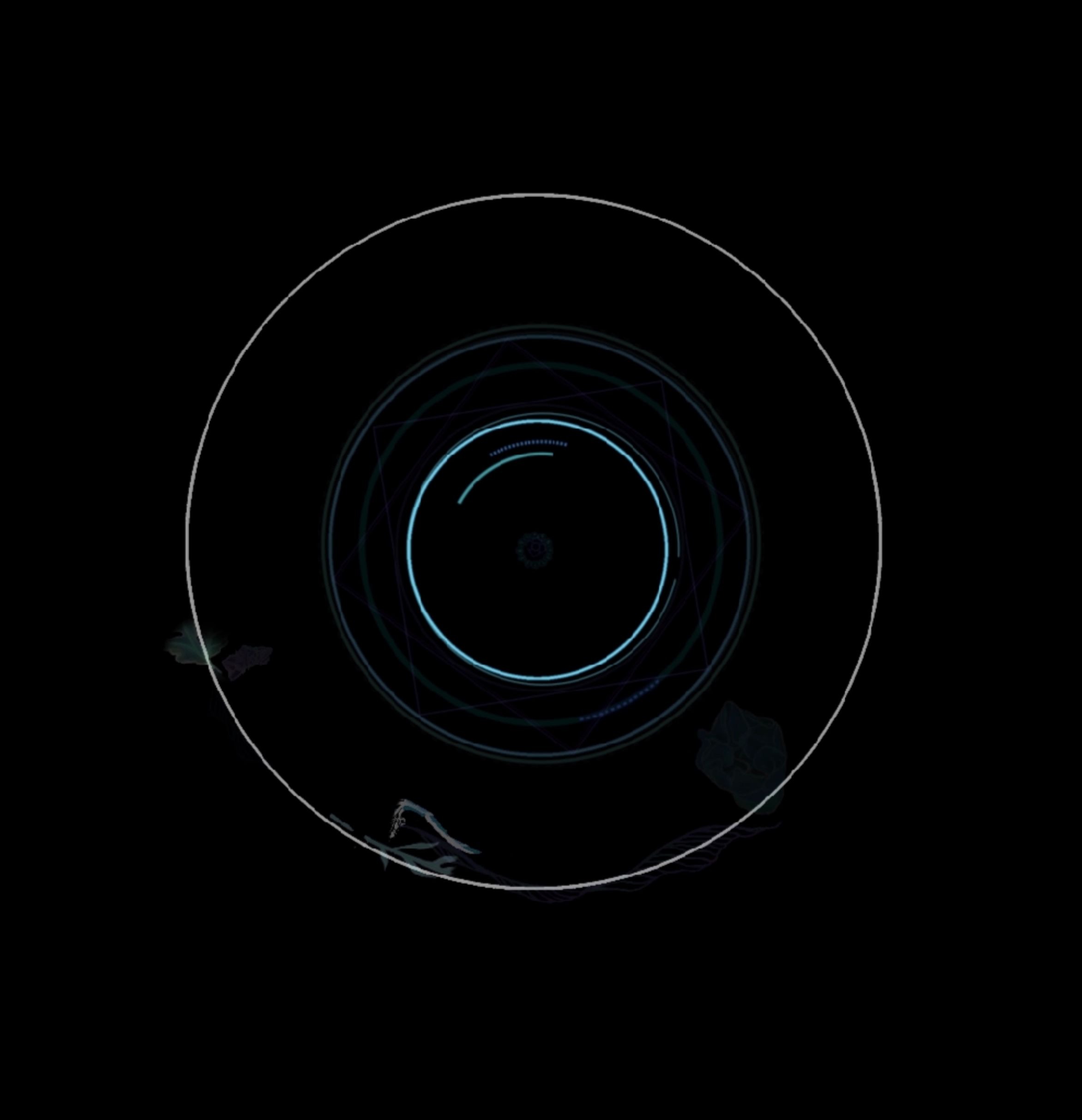 生命的韵律装置 四季动画投影部分