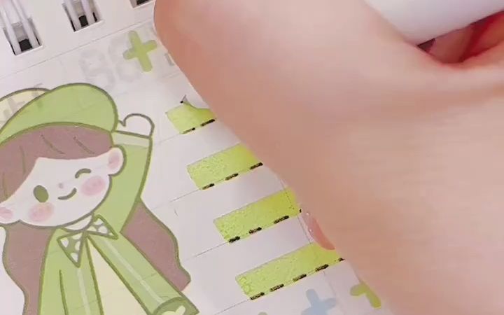 迷你手帐|平价胶带|计划本排版