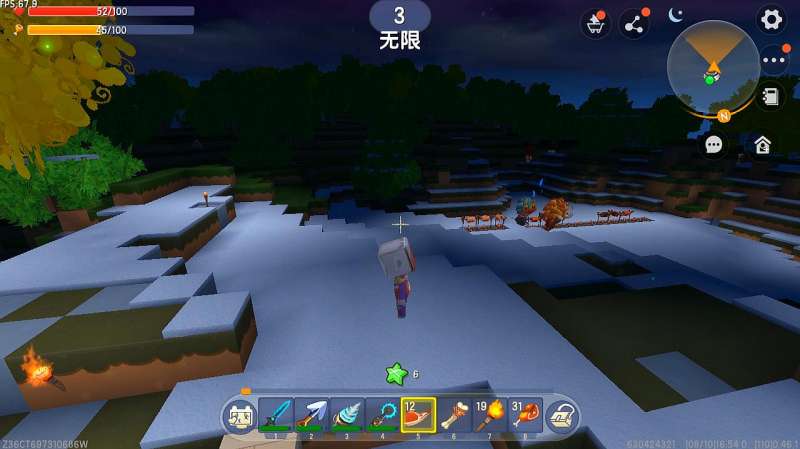 迷你世界:奥特曼使用烤肉驯服不了野人,只有面包才能驯服野人