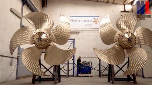 巨型船用螺旋桨,是怎么制造的?过程复杂到怕你不敢信