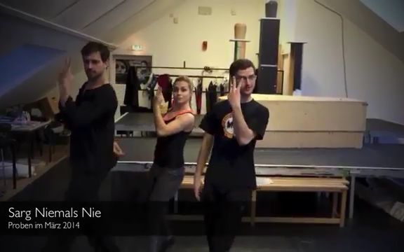 [Maximilian Mann] 男人哥 Sarg Niemals Nie - Choreo Probe